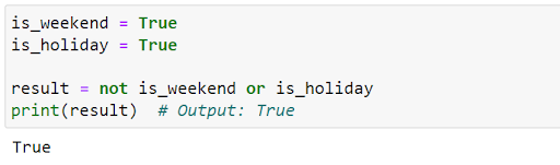 Logical Operators In Python Or Not And 3423